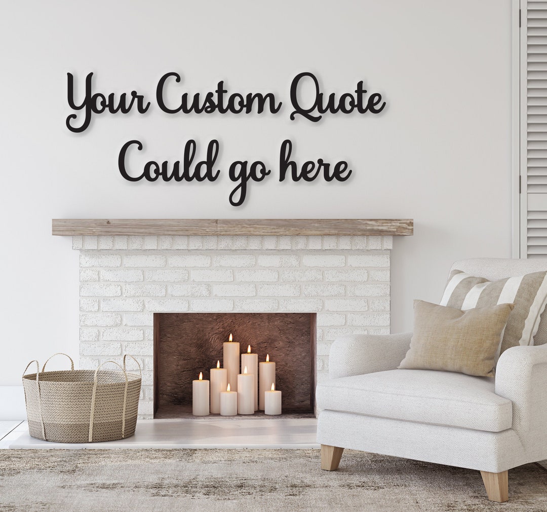 Custom Words for Wall, Wood Words, Custom Word Signs, Wooden Word ...