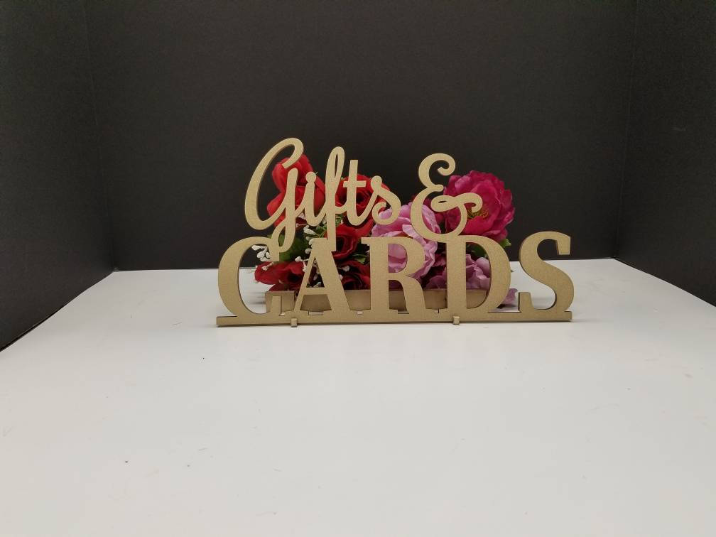 Gifts & Cards Sign. Gifts and Cards Wood Sign. Gift Sign. Card | Etsy