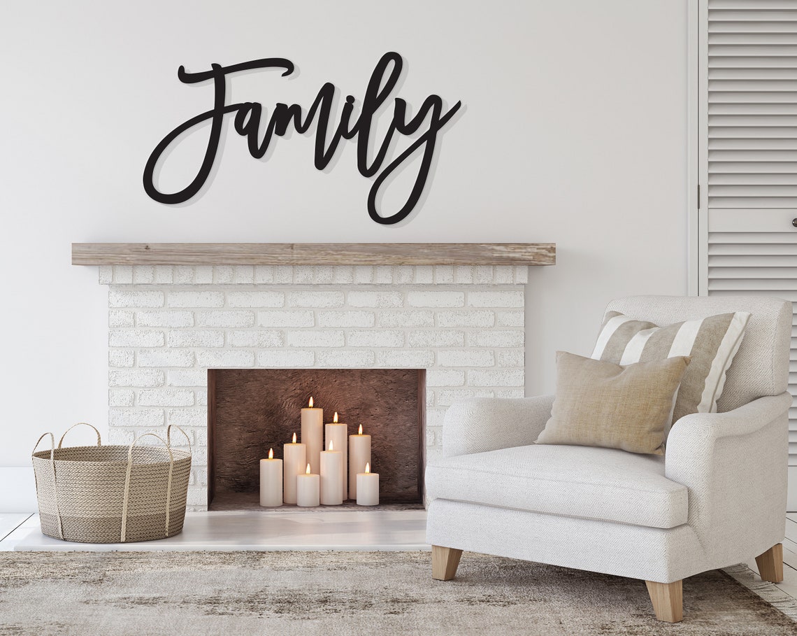 Family Sign Family Wood Sign Family Wall Decor Thanksgiving - Etsy