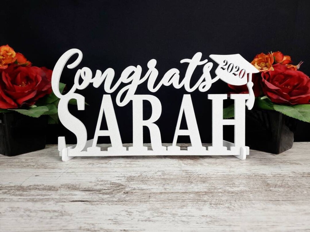 Custom Graduation Name Sign, 2025 Custom Congrats Grad Sign, Class of ...