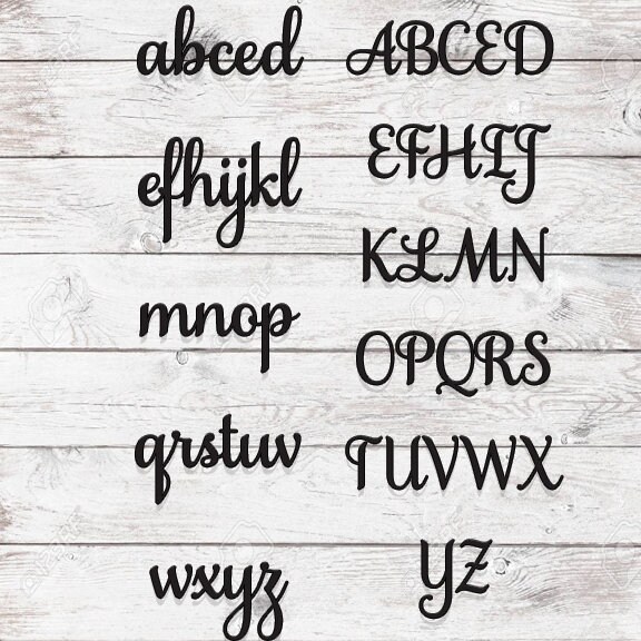 Custom Wood Words Custom Word Signs Small Words or Names for - Etsy