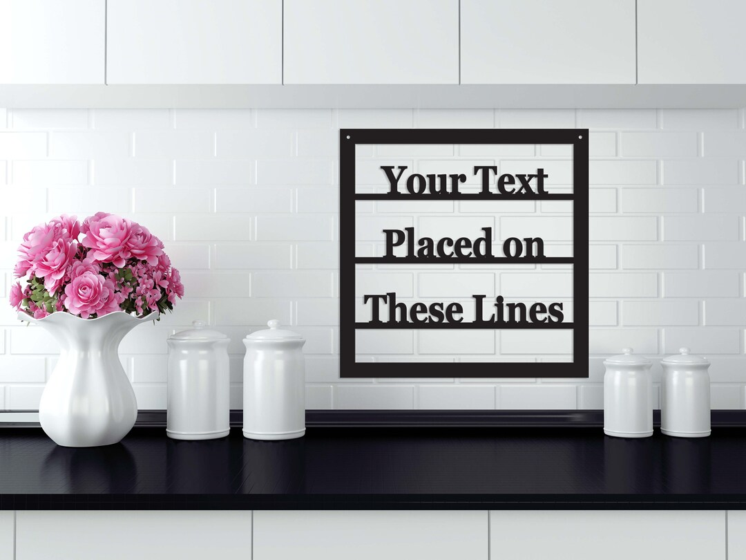 Custom Wood Word Art, Custom Word Signs, Wall Quotes, Wooden Word ...