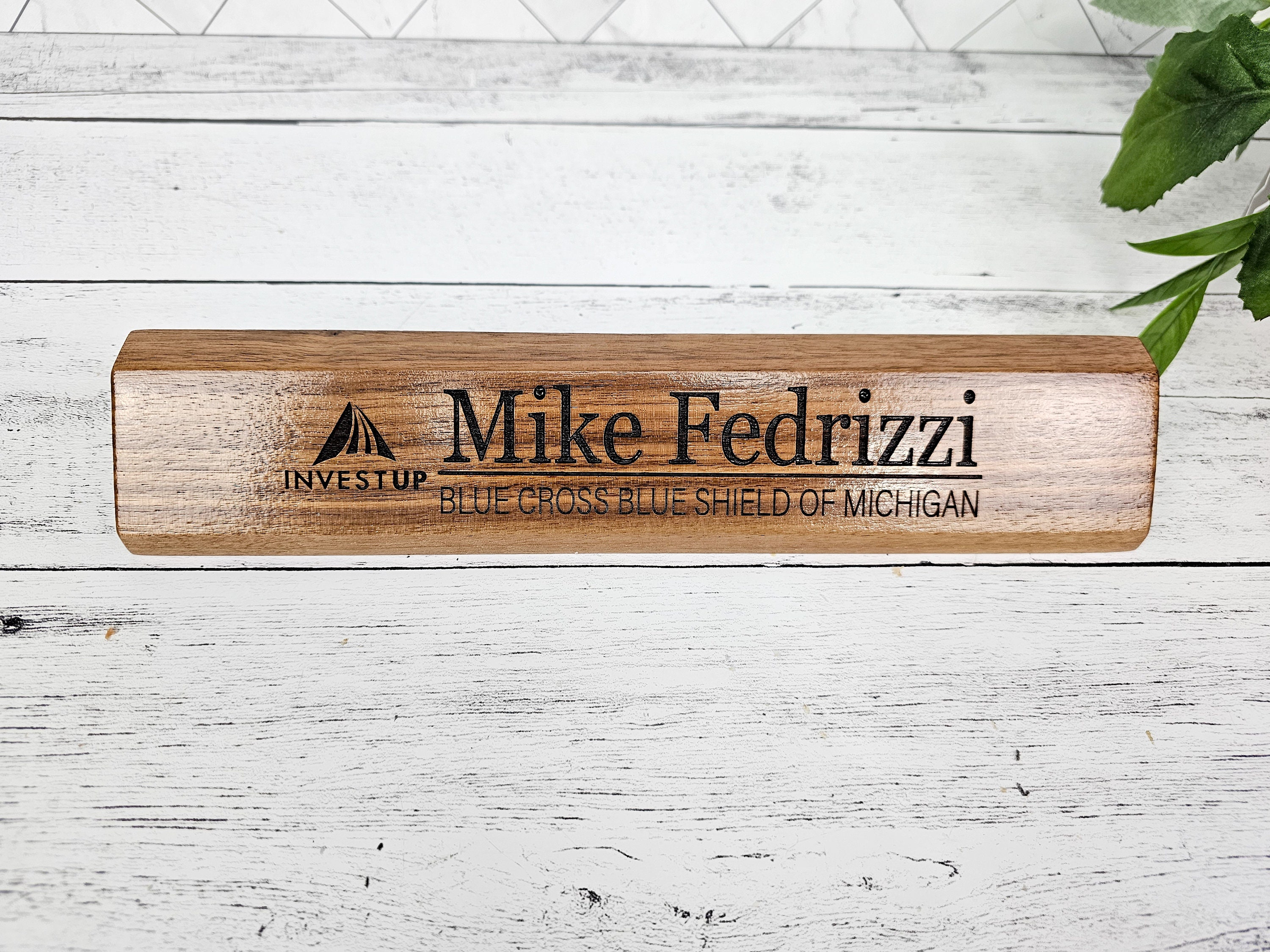 Custom Desk Name Sign for Teacher, Principal, Business Executive ...