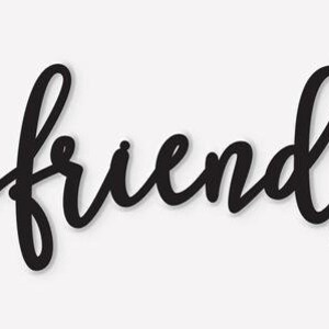 Friends Sign, Family Wood Sign, Friends Wall Decor, Thanksgiving Decor ...