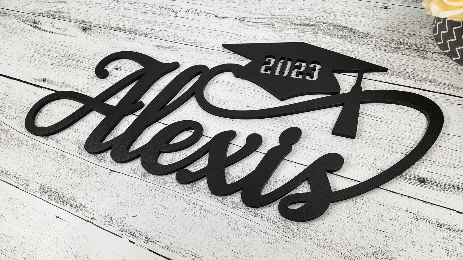 Custom Graduation Decor Name Sign, Custom Grad Sign, Class of 2025 ...