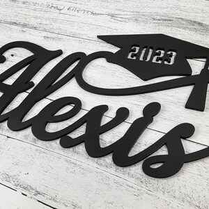 Custom Graduation Decor Name Sign, Custom Grad Sign, Class of 2025 ...