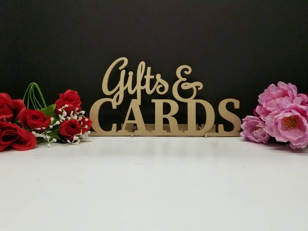 Gifts & Cards Sign. Gifts and Cards Wood Sign. Gift Sign. Card | Etsy