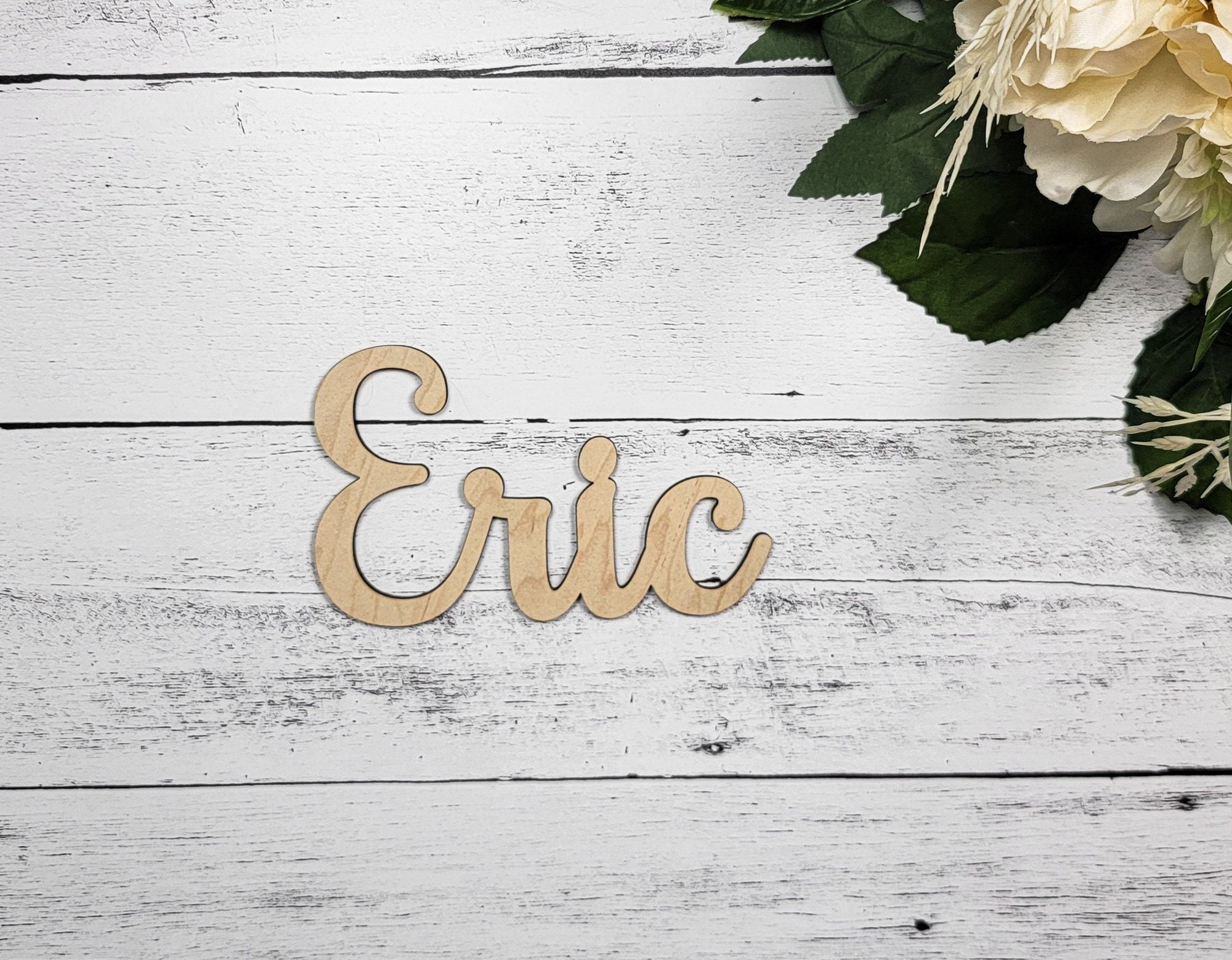 Custom Cursive Wood Word Sign: Personalized Wall Decor - Etsy