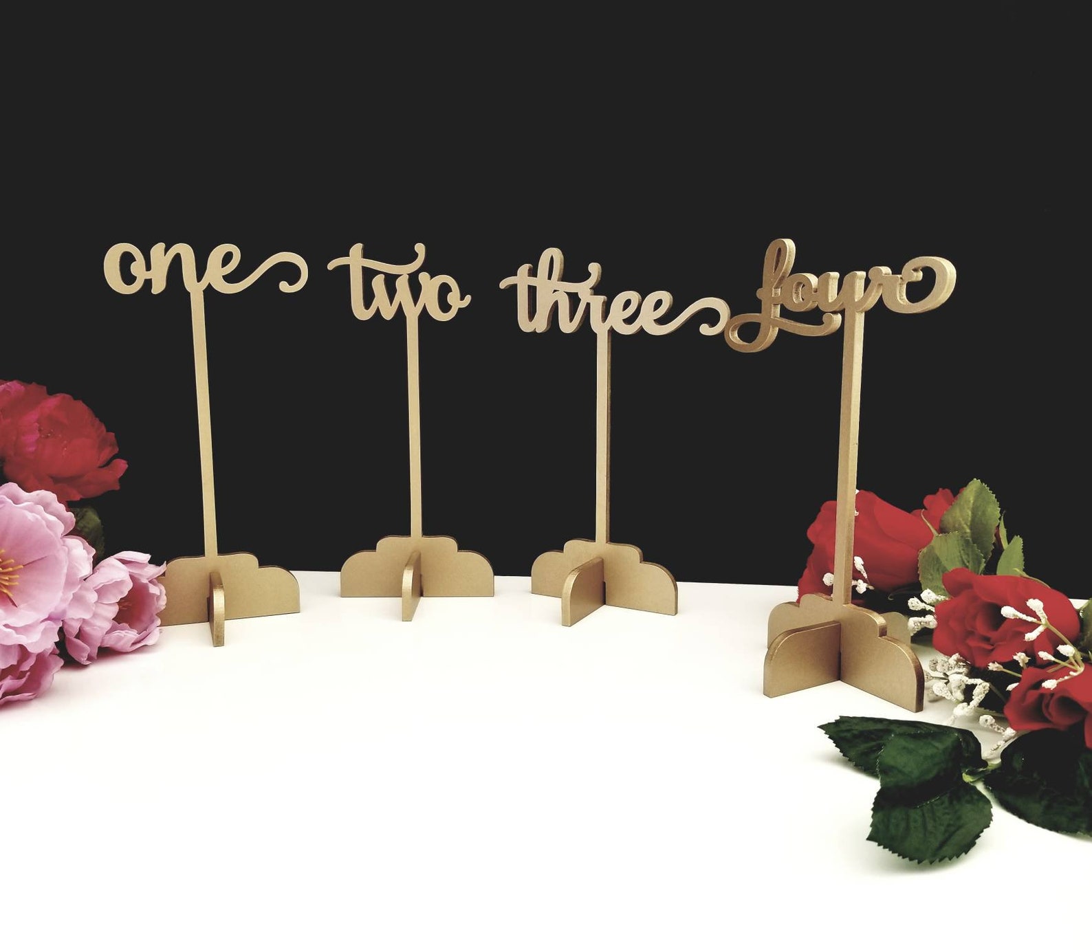 Table Numbers. Wedding Table Numbers. Stand Alone Table - Etsy