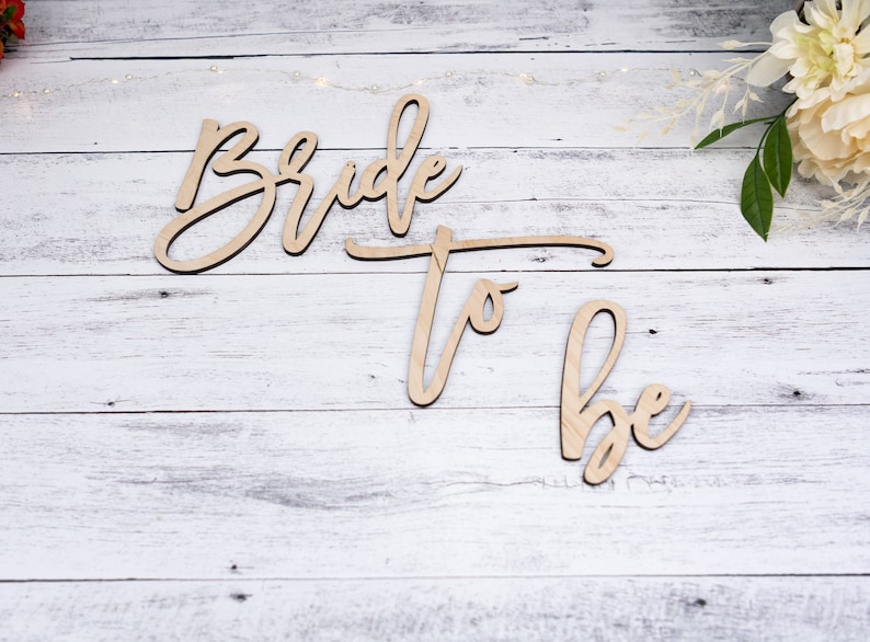 Bride to Be Sign Backdrop Sign for Bridal Shower or Engagement Party ...