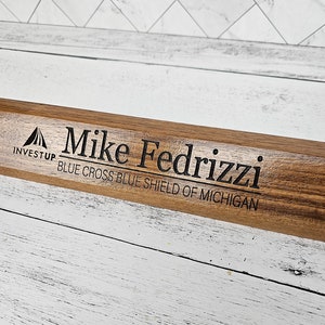 Desk Name Plate for Business Executive, Administrator, Principal or ...