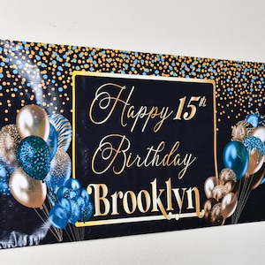 Custom Welcome Home Banner Personalized With Name & Gold Accents ...