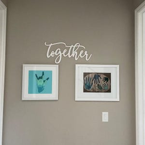 Together Sign, Together Wood Sign, Together Wall Decor, Thanksgiving ...