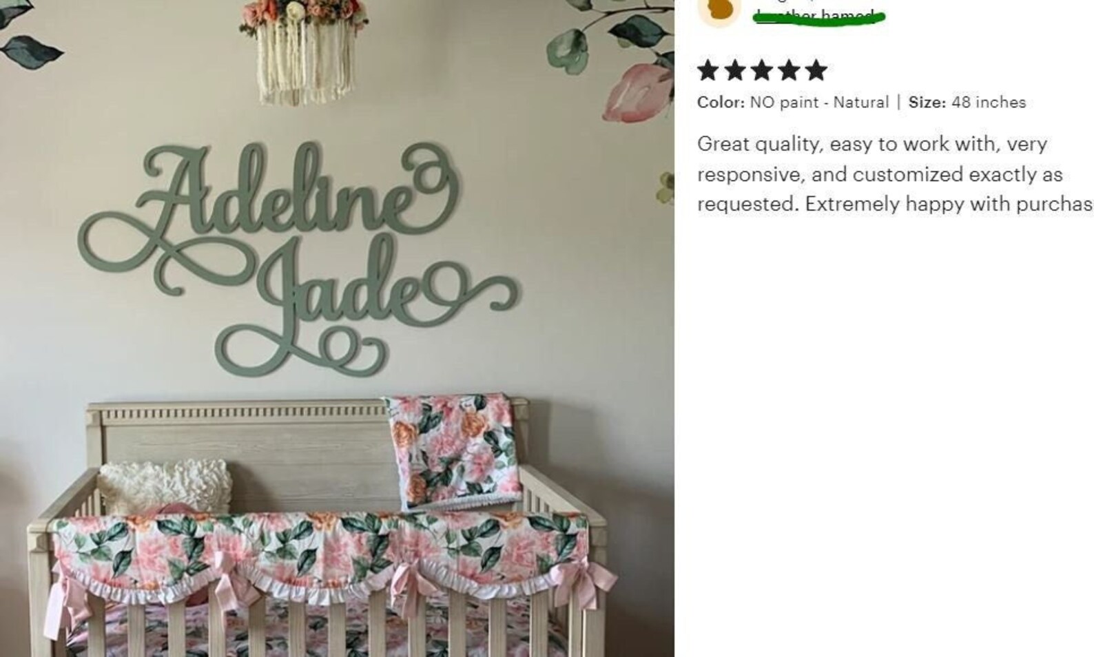 Custom Name Sign First & Middle Name Sign Backdrop Sign - Etsy