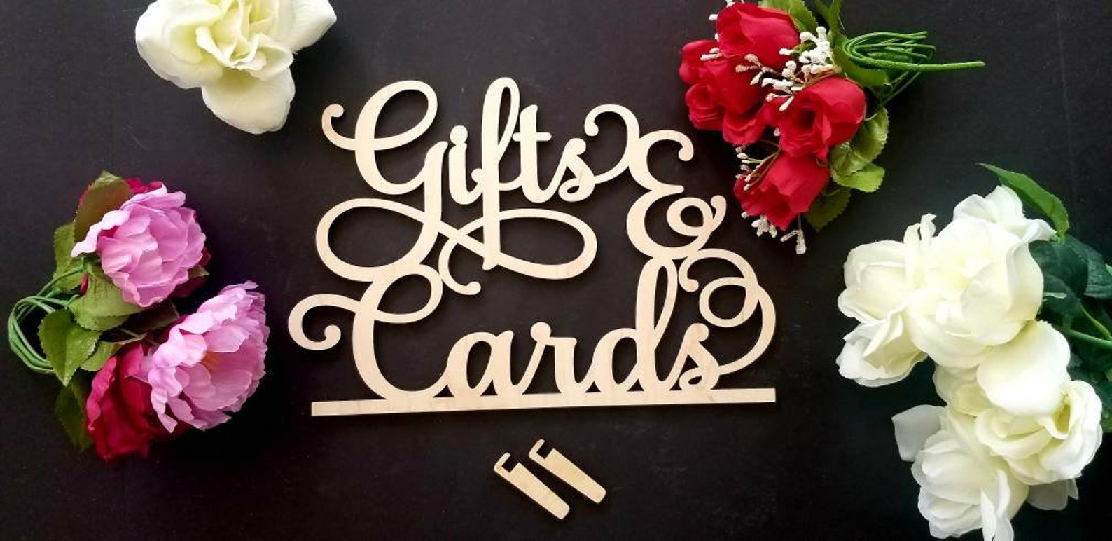 Gifts & Cards Sign. Script Gifts and Cards Sign. Gift Sign. - Etsy