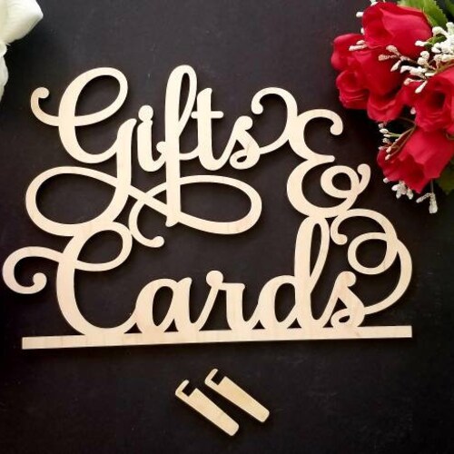 Cards and Gifts Sign Wedding Gift Table Sign Cards Sign - Etsy
