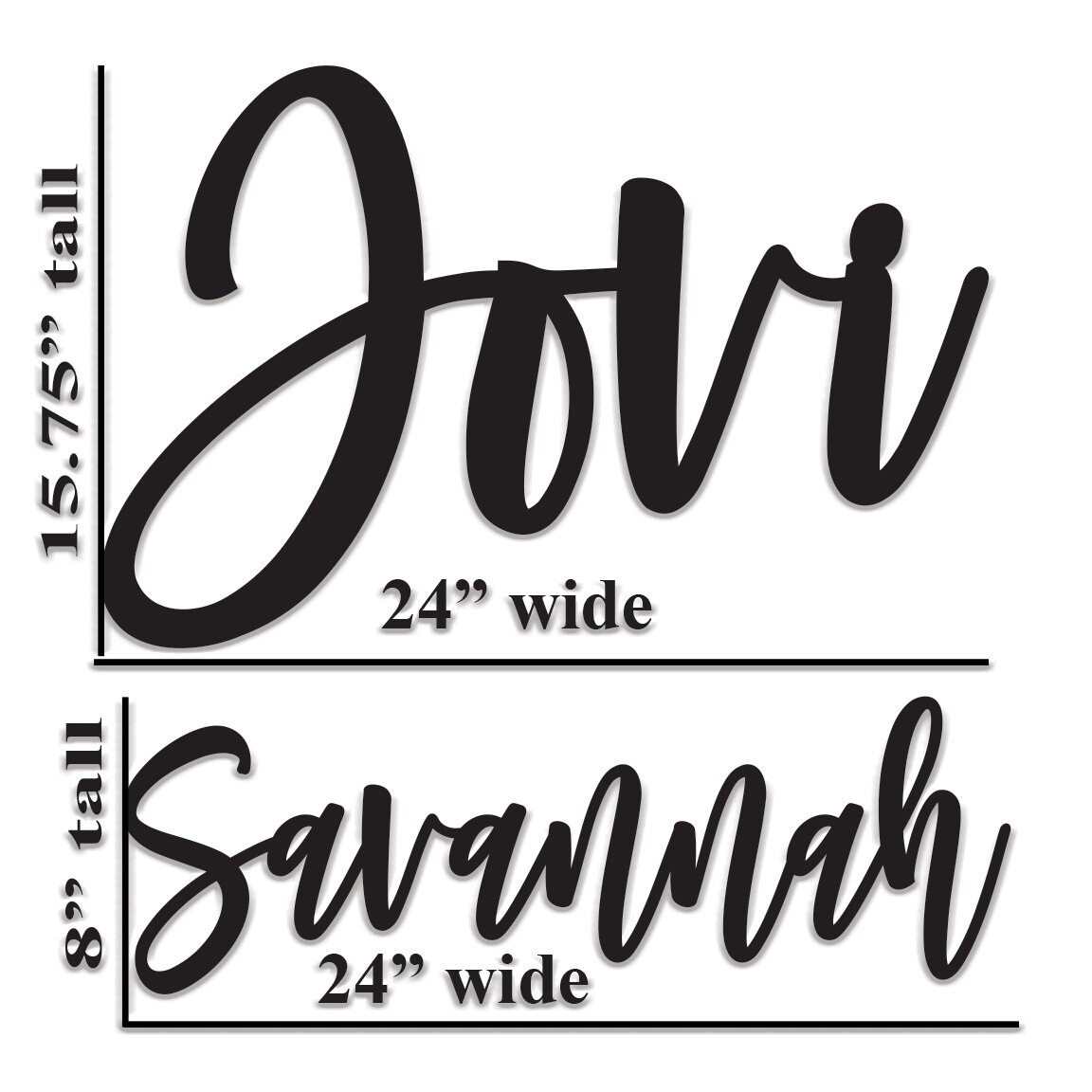 Personalized Name Sign Custom Name Sign Handwritten Cursive - Etsy