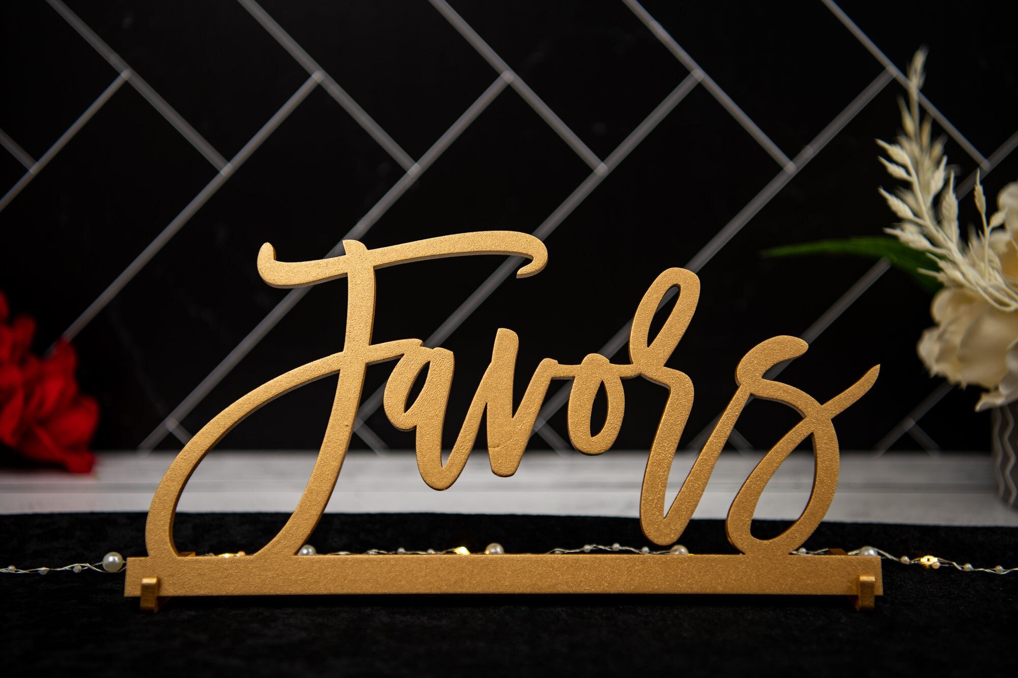 Favors Sign. Favors Wedding Sign Freestanding Favors Table - Etsy