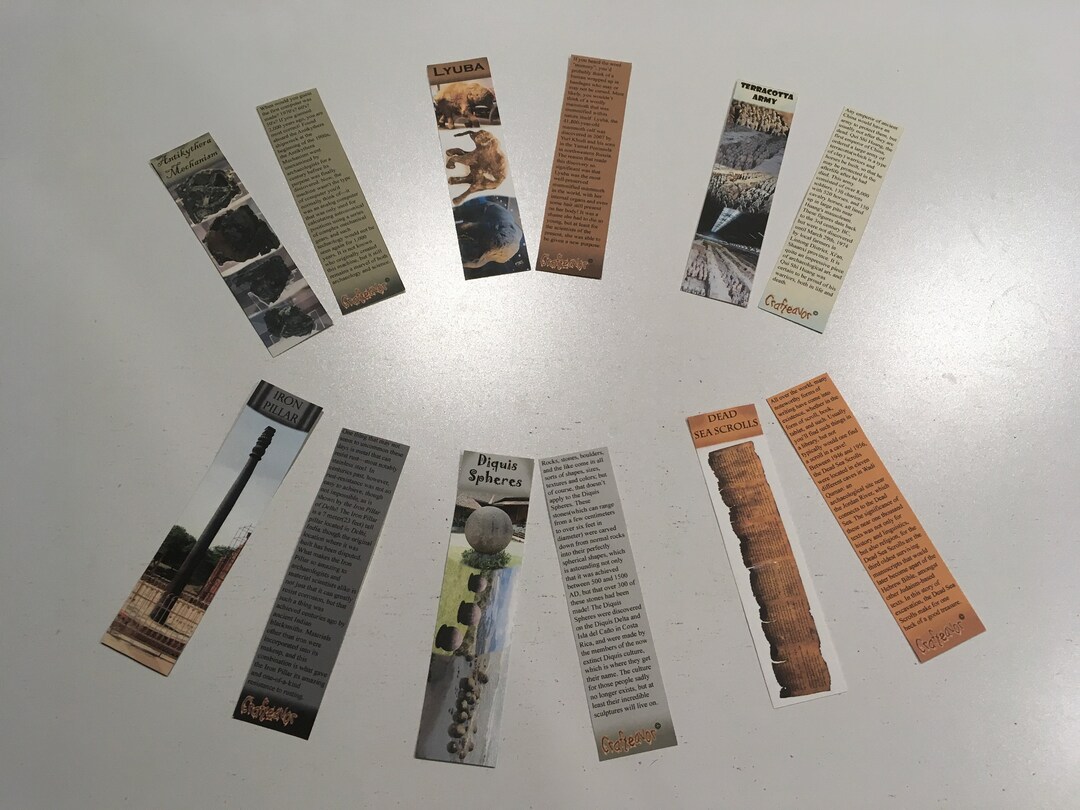 Archaeology/paleontology Bookmarks - Etsy