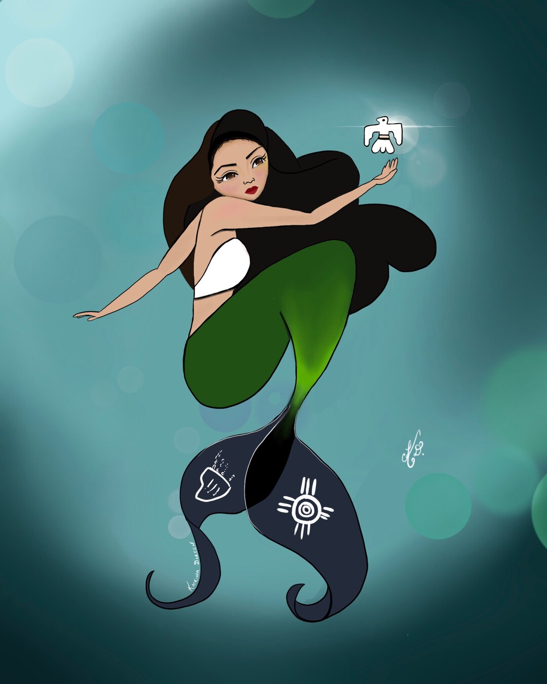 Native American Mermaid - Etsy