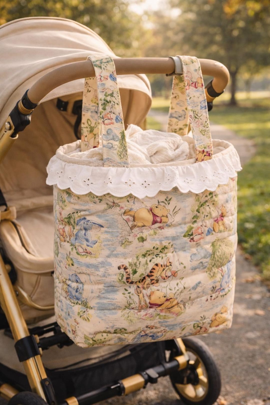 Quilted Stroller Bag - Etsy