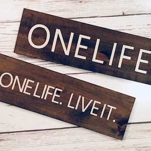 Land Rover Gift, Range Rover Gift, One Life Live It Sign Quote ...