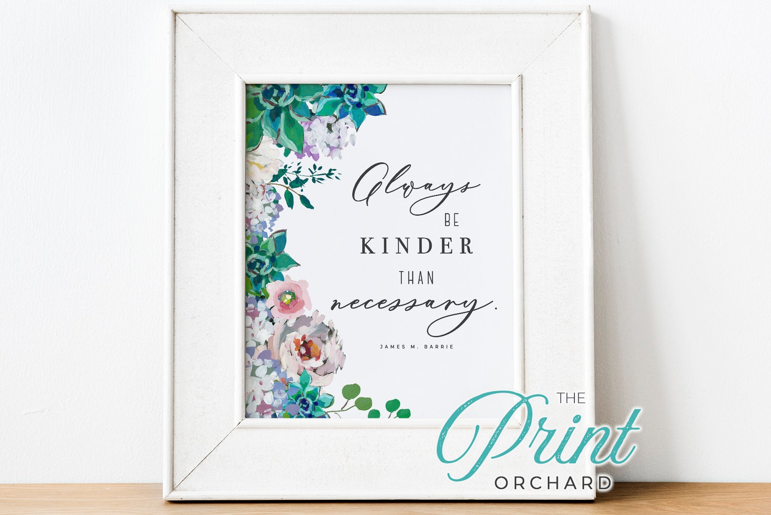 Always Be Kinder Than Necessary PRINTABLE Kindness Quotes Be | Etsy