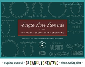 Single Line Svg - Etsy