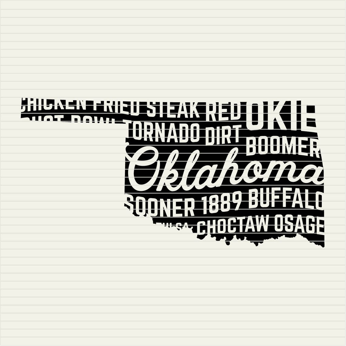 SVG Oklahoma Svg Oklahoma State Svg Shirt Design Boomer Sooner - Etsy