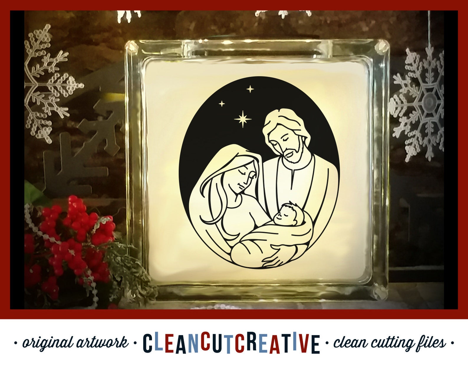 SVG Nativity Svg Baby Jesus Mary Joseph Svg Holy Family Svg Faith ...