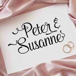 Full Alphabet SVG Fonts Cutfile Elegant Swash Script Cricut Font DXF ...