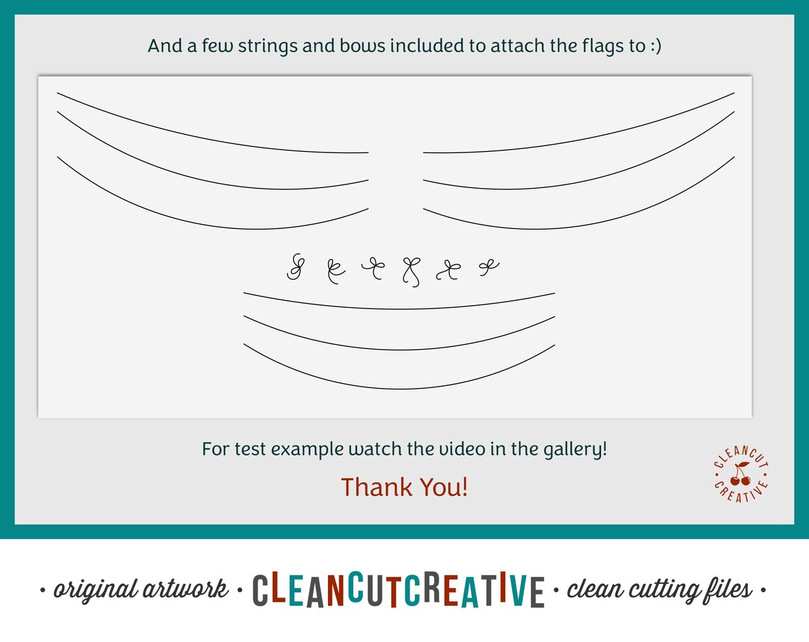 Foil Quill FLAG BANNER Svg ALPHABET Bunting Single Line Foil - Etsy