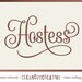 SVG Hostess Svg Bridal Party Bridal Shower Svg Host Attendant Wedding ...