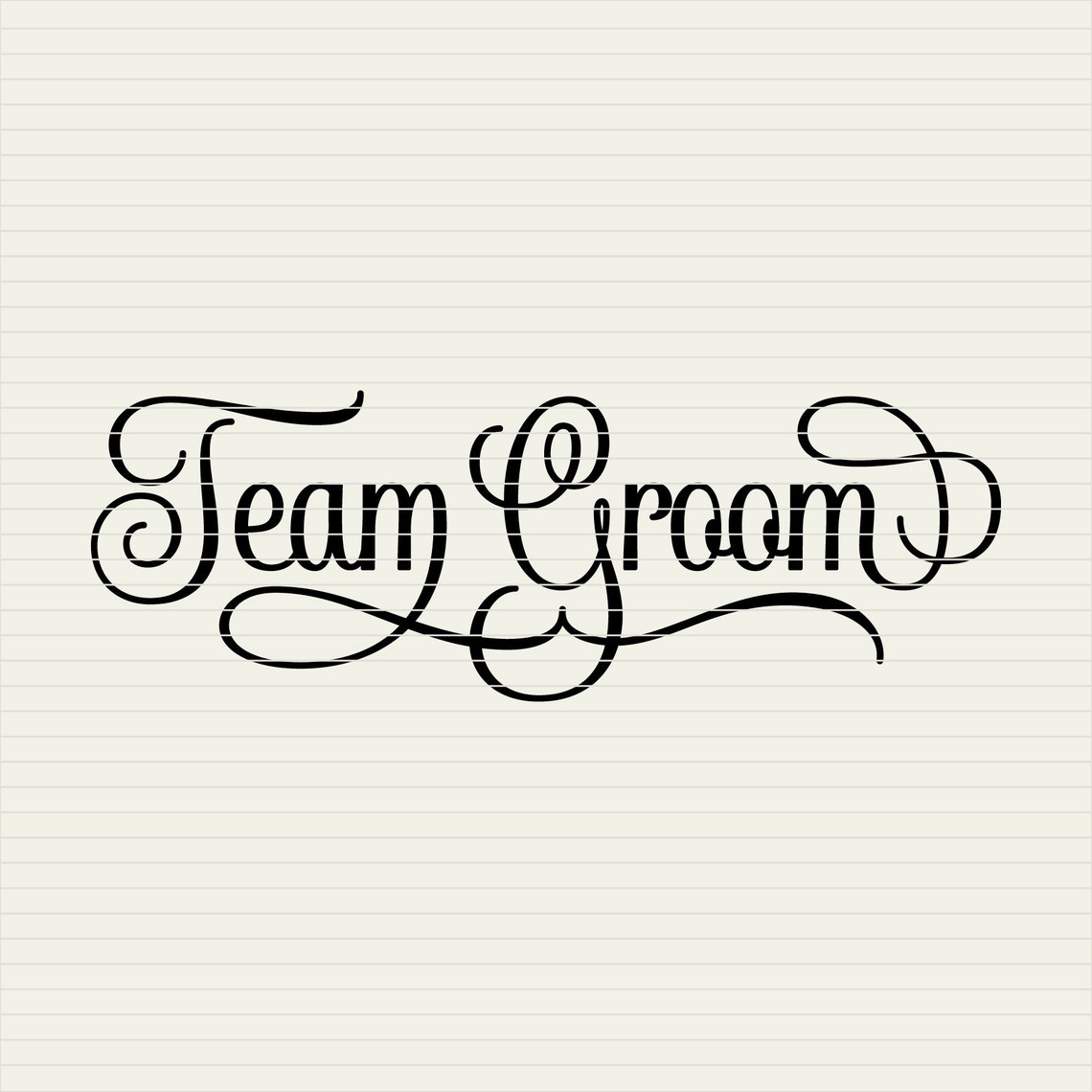 SVG Team Groom Svg Bachelor Party Svg Bridal Party Svg Wedding - Etsy