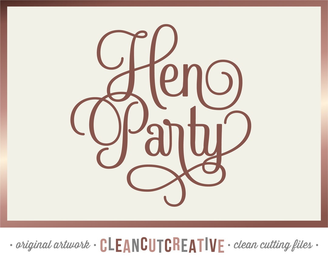 SVG Hen Party Svg Bachelorette Party Svg Bridal Party Svg UK Wedding ...