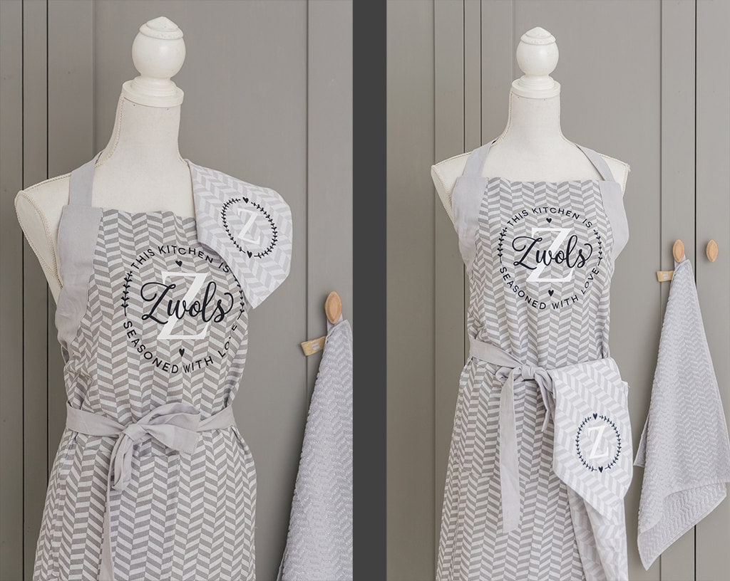 DIY Personalize SVG Kitchen Seasoned With Love Frame Apron - Etsy