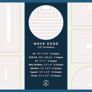 Stitched Nesting Shapes V3 Fancy Edges | Card Making Paper Crafts ...