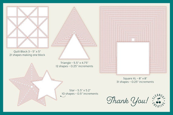 Printable Fancy Shapes