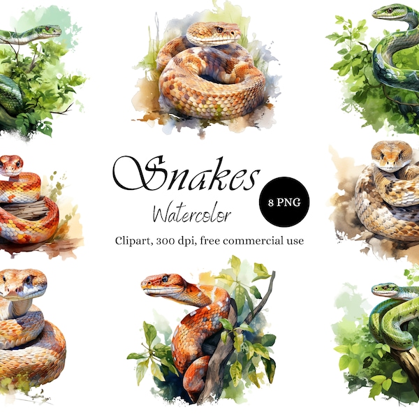 Snake Graphics - Etsy