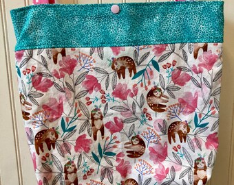 Sloth Book Bag - Etsy