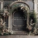 Enchanted Garden Portal | 9 Digital Backdrops | Mystical Floral Archway ...
