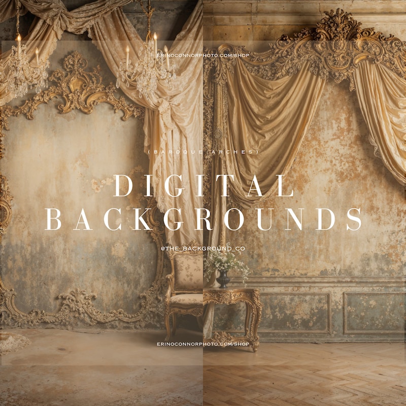 Digital Backdrops - Etsy