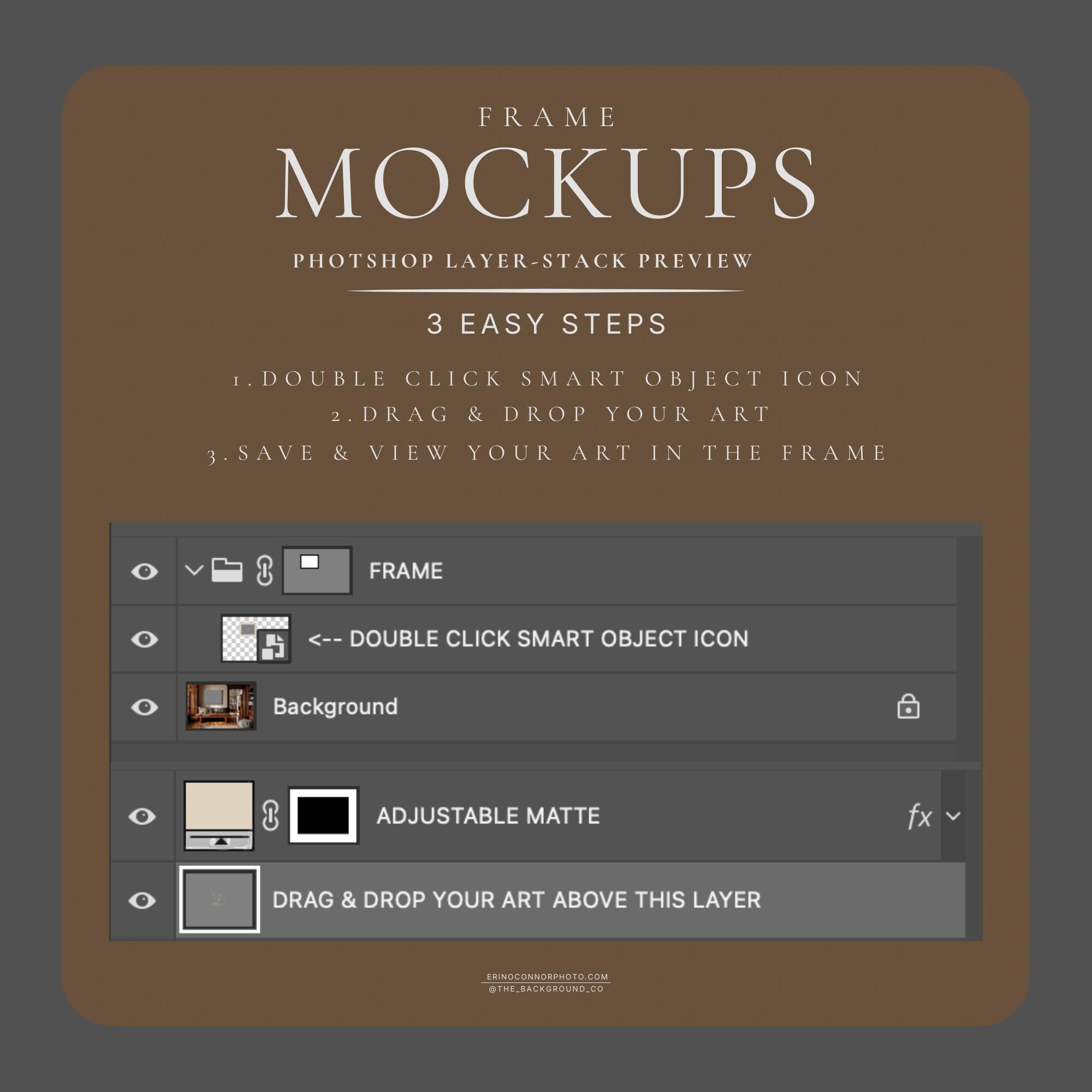 Modern Art Gallery Frame Mockups | Contemporary Museum Wall-art Display ...