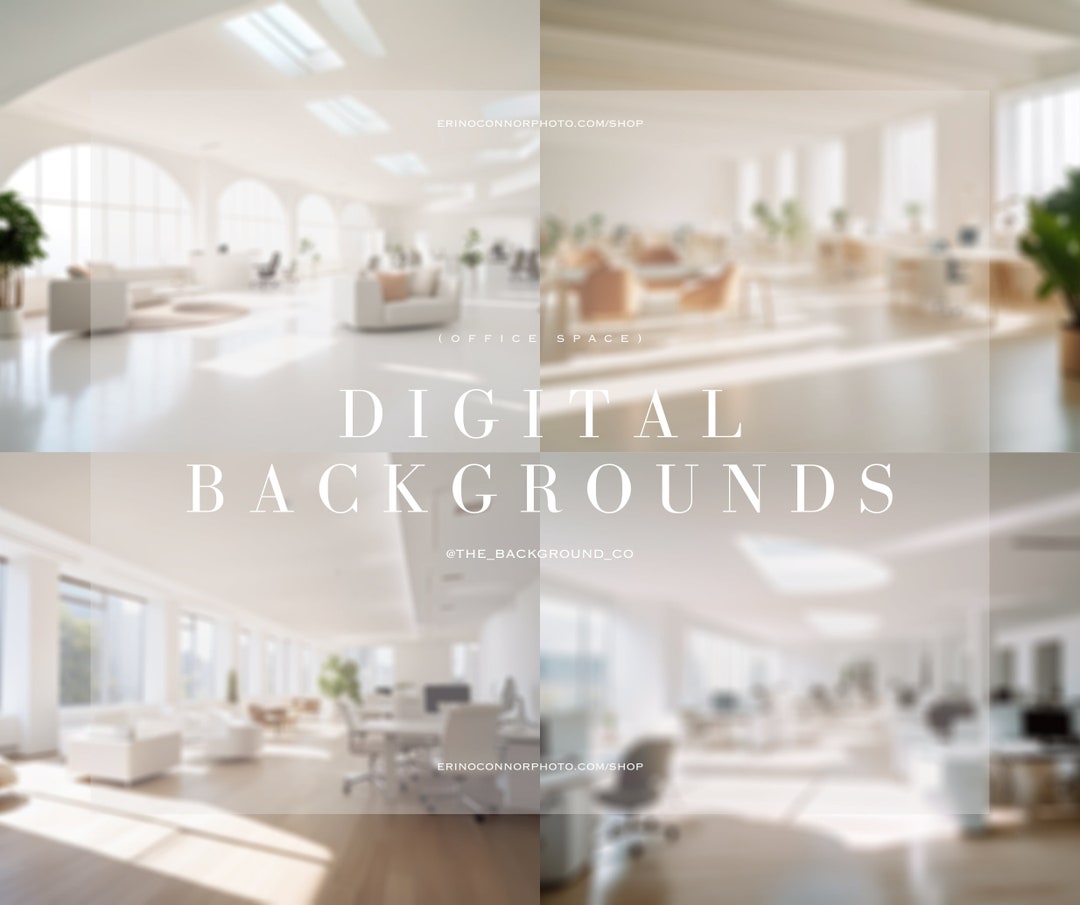 Soft Focus Bright Office (4) | Corporate Headshot Blurry Backgrounds ...