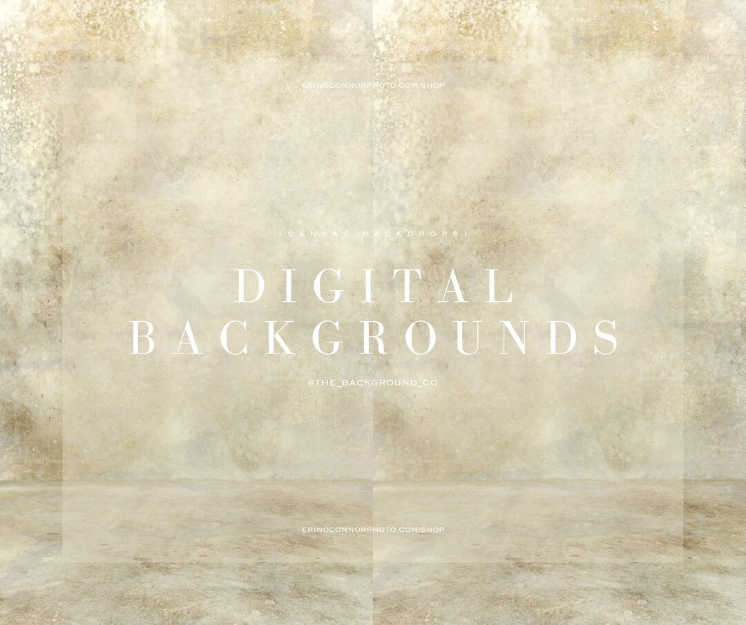 Digital Hand-painted Canvas Backdrops for Photography | Professional ...