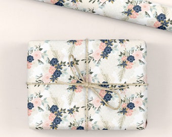 Floral Gift Wrap | Etsy