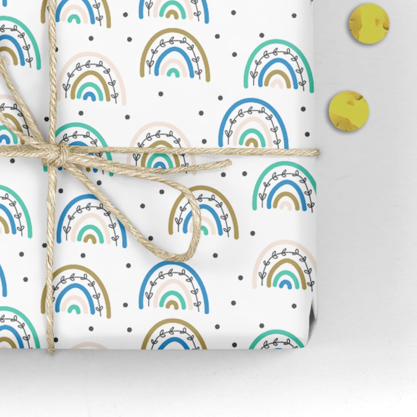 Rainbow Birthday Wrapping Paper / Gift Wrap Harriet's - Etsy UK