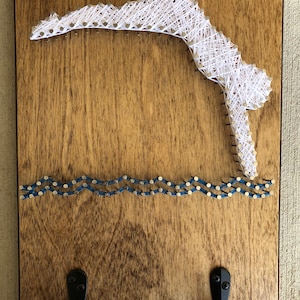 Custom Made to Order Swimming String Art Board - Etsy