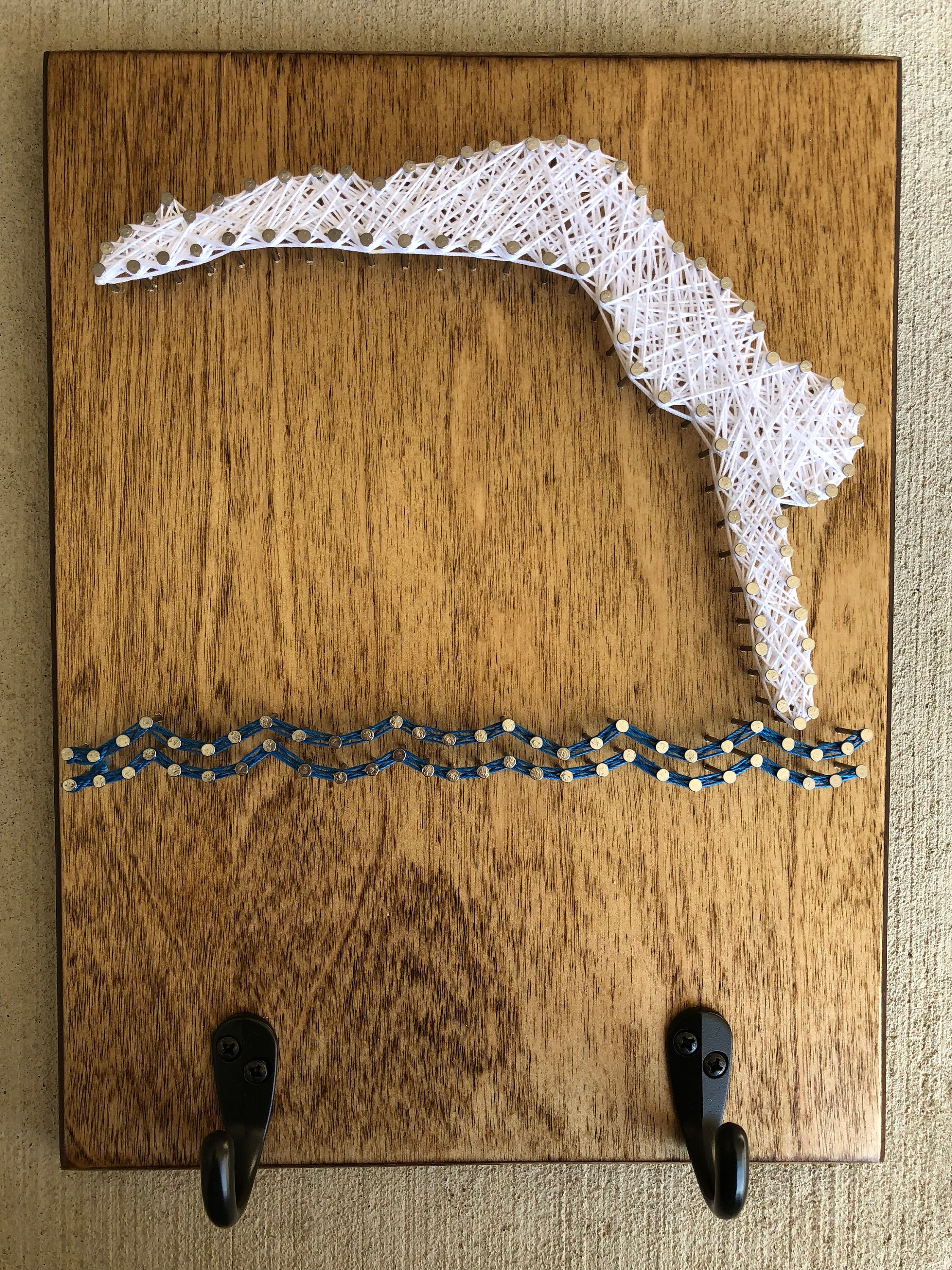 Custom Made to Order Swimming String Art Board - Etsy