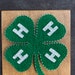 Custom Made to Order 4 H Four Leaf Clover String Art Board - Etsy